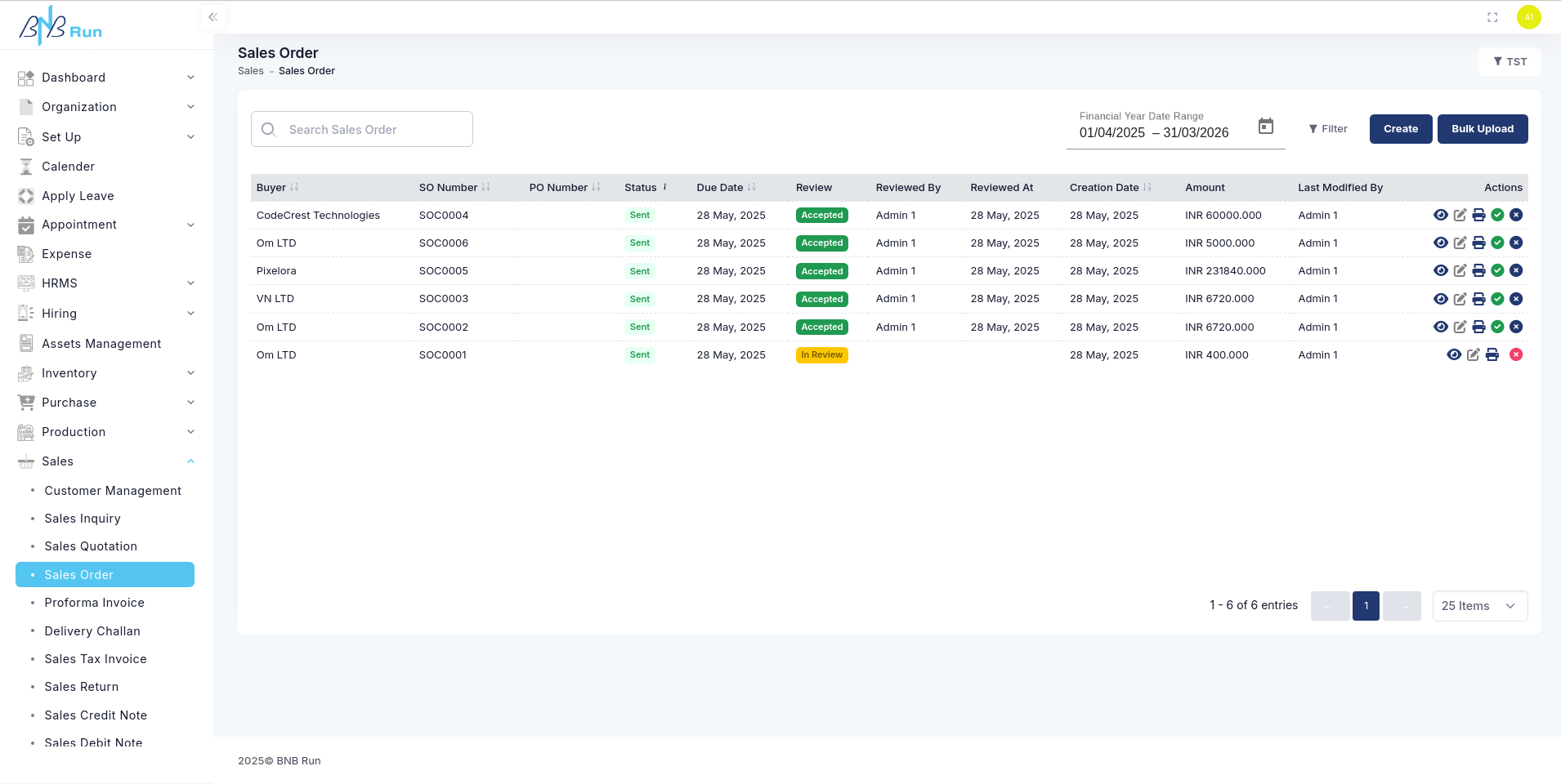 Sales Order creation - Your Business App Solution!